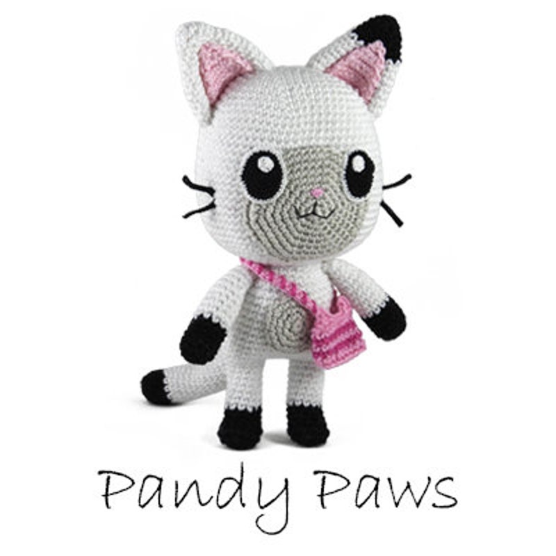 Crochet Cat With Paws - Etsy UK