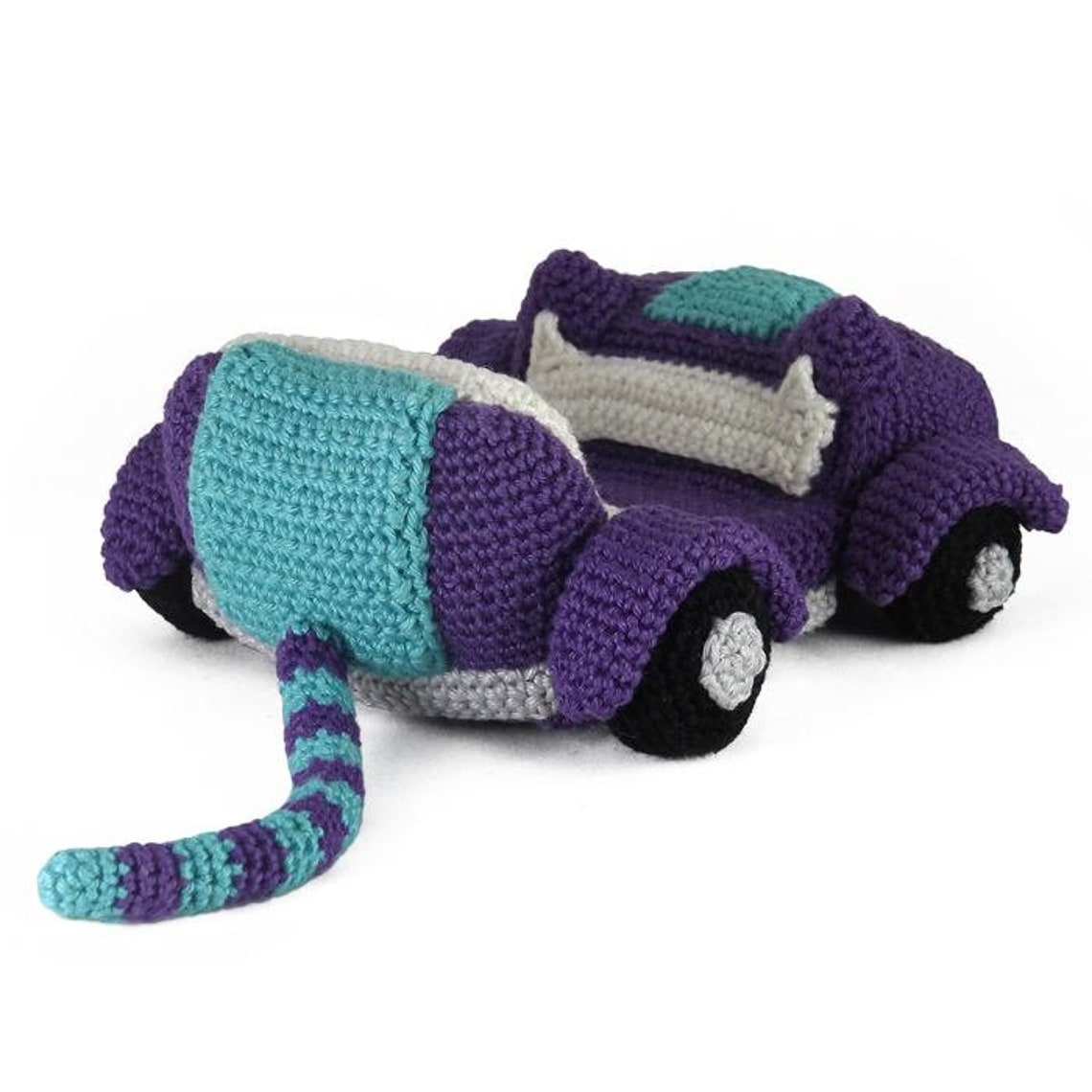 Crochet Pattern Carlita - Gabby's Dollhouse - Amigurumi - Car - Cat - Etsy