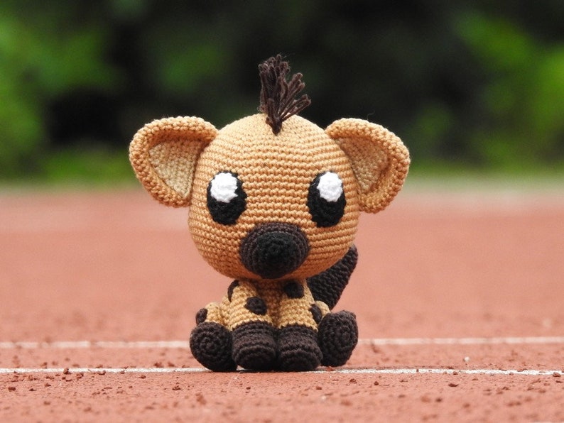Crochet Pattern Hyena - Etsy