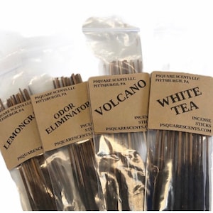INCENSE SAMPLE PACKS - Pick 10 Scents - 2 Sticks per Scent in ...