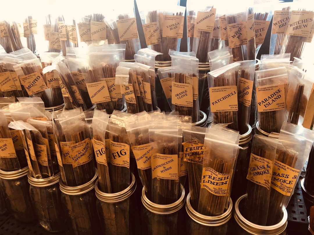 INCENSE SAMPLE PACKS - Pick 10 Scents - 2 Sticks per Scent in ...