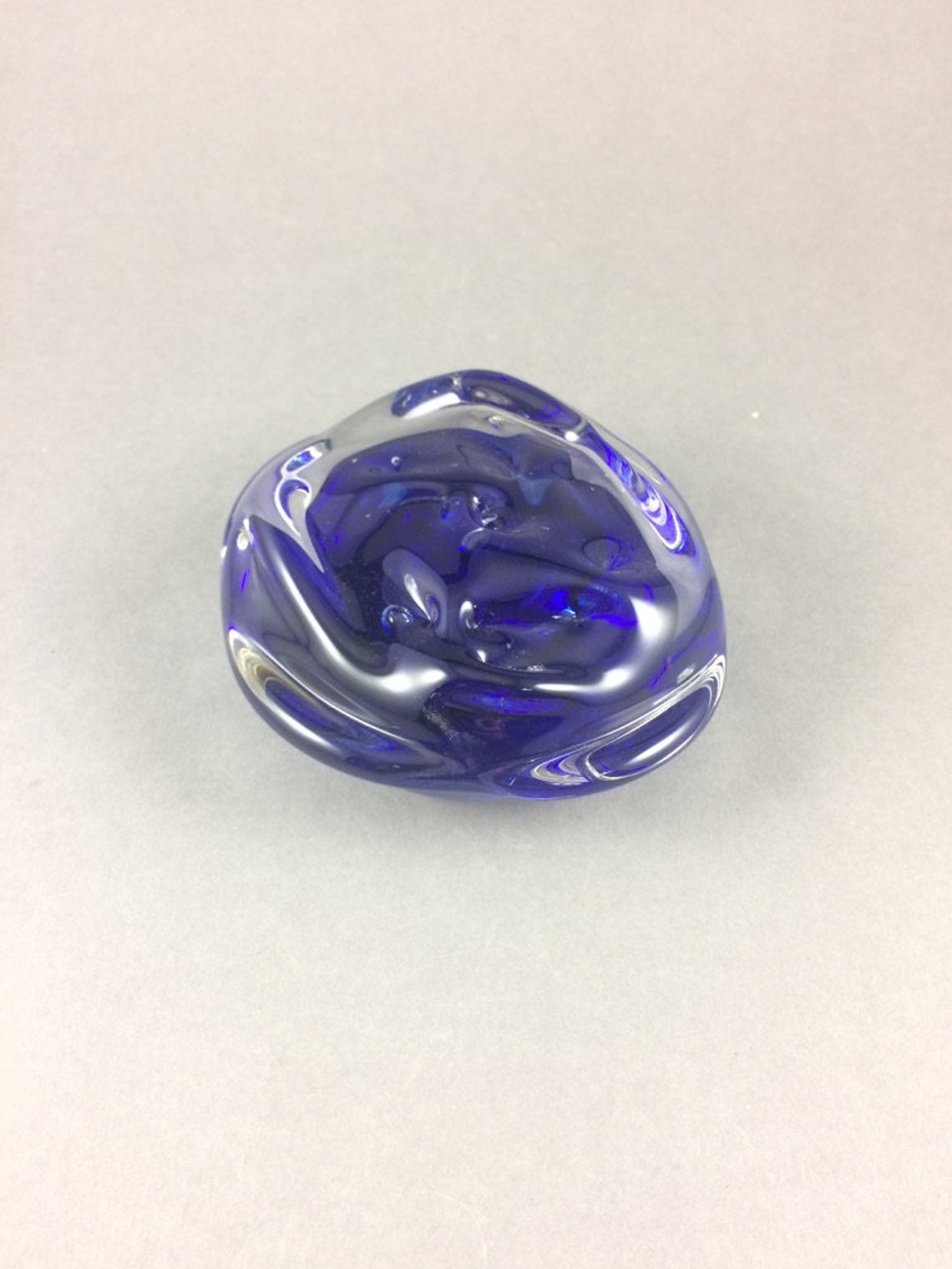 Blue Flower Paperweight - Etsy