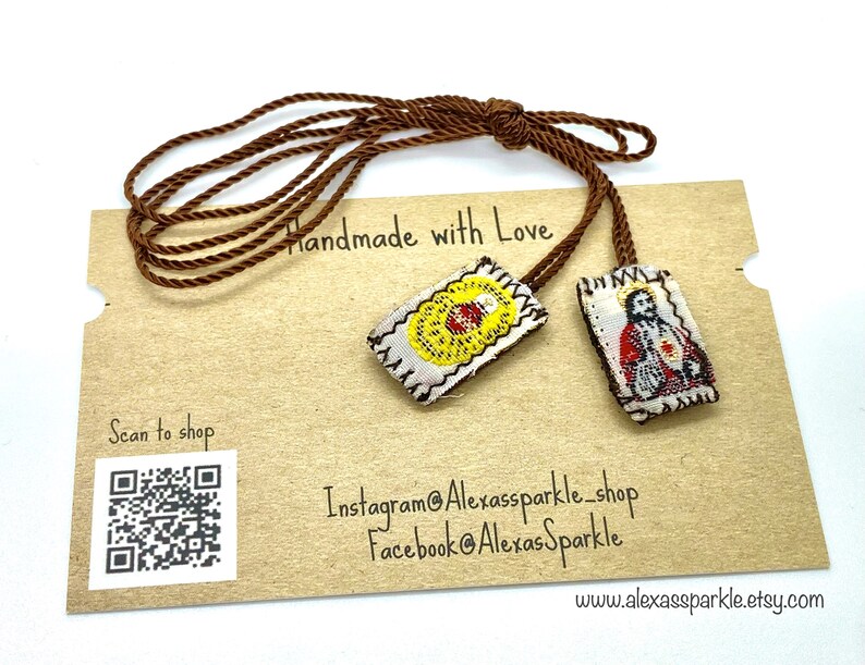 Scapulars Catholic Saints - Escapularios De Santos Catolicos - Etsy