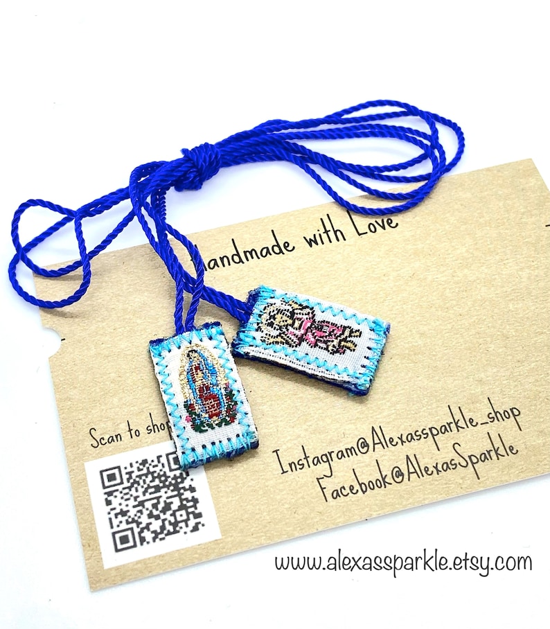 Scapulars Catholic Saints - Escapularios De Santos Catolicos - Etsy