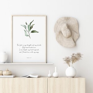 Christian Wall Art, Bible Verse Wall Art, Christian Prints, Modern ...