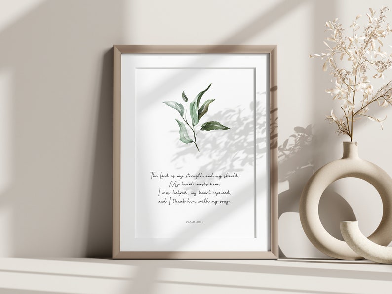 Christian Wall Art Bible Verse Wall Art Christian Prints - Etsy