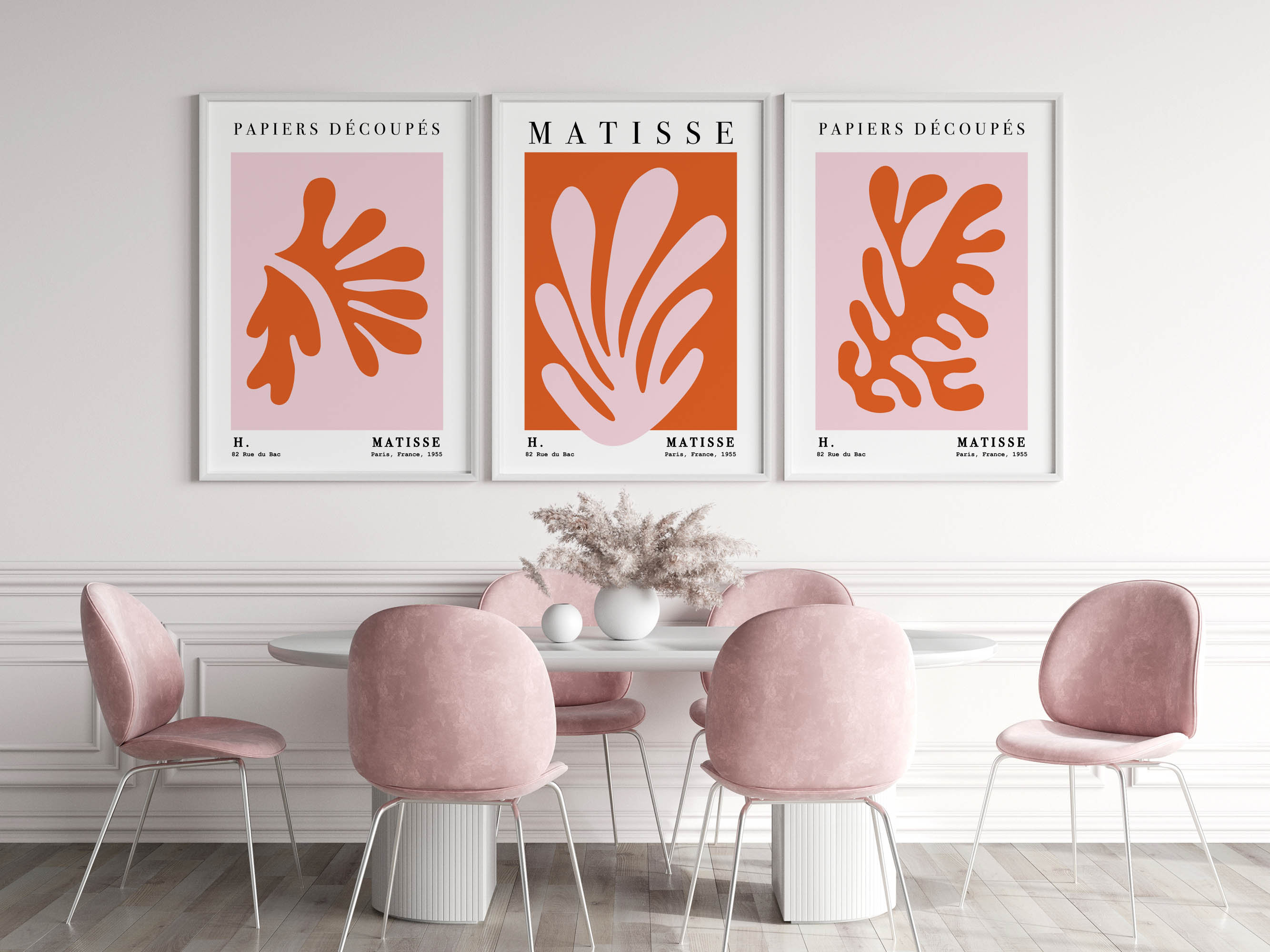 3 Piece Matisse Wall Art, Set of 3 Matisse Prints, Printable Exhibition ...