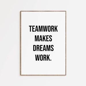 Printable Motivational Posters and Prints for Office Decor, Minimalist ...