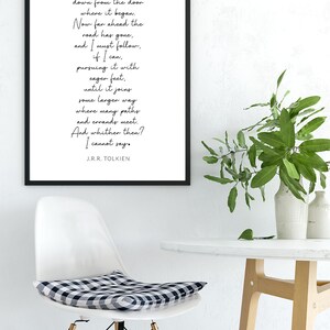 Set of 6 Tolkien Quotes Inspirational Posters, Motivational Quote ...