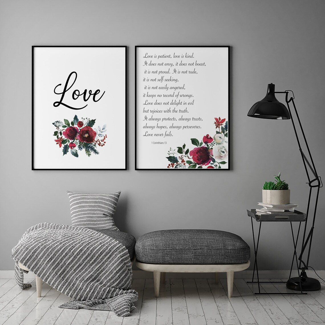 Printable Bible Verse Wall Art Print Christian Wall Art - Etsy