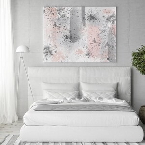Digital Painting Blush Gray Paint Splash Art Pastel Colors | Etsy