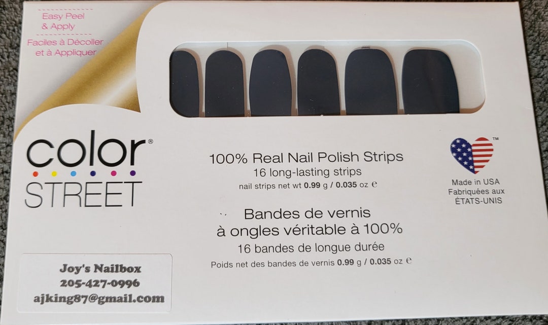 Color Street Nail Strips Deep Diving - Etsy