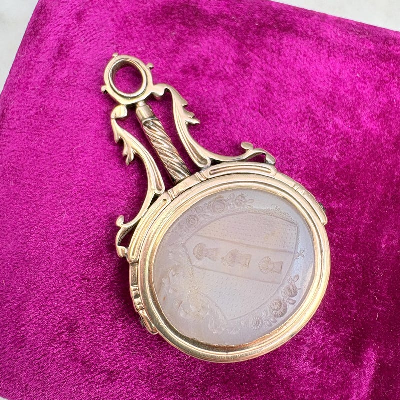 Antique Georgian Watch Fob - Etsy