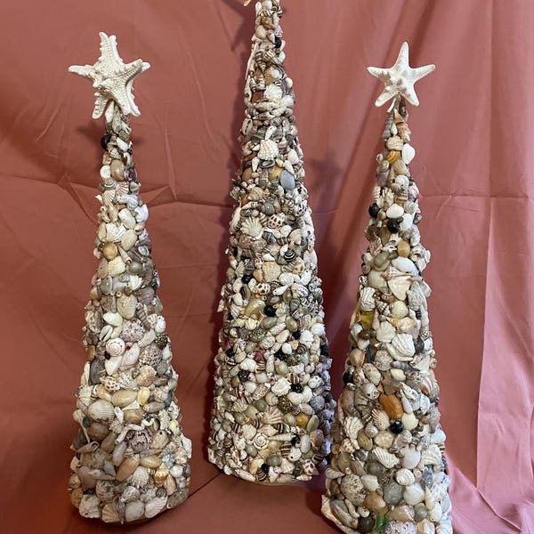 Sea Shell Christmas Tree - Etsy