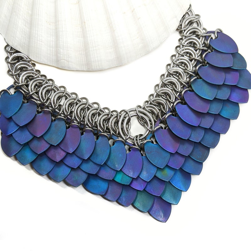 Scale Maille Necklace - Etsy