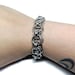 Chunky Helm Weave Chainmaille Bracelet, Helm Chain Anklet, Parallel ...