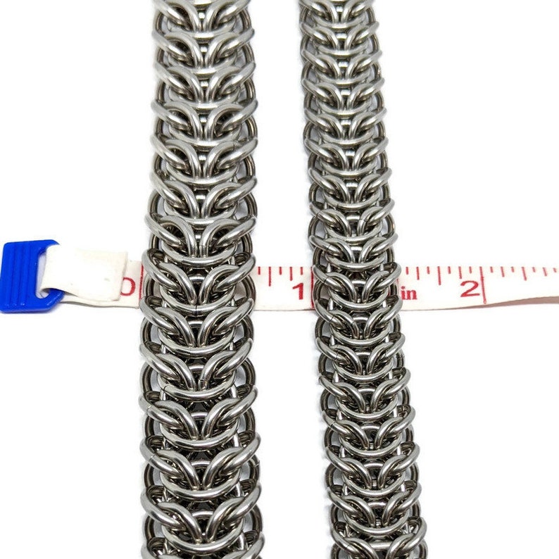 Elf Bridge Stainless Steel Chainmaille Bracelet Chainmaille | Etsy