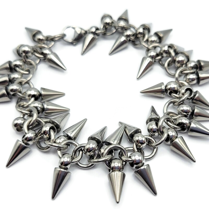 Spiked Bracelet - Etsy
