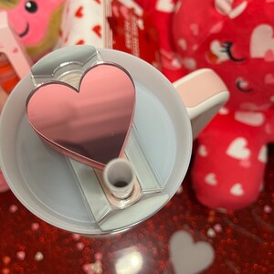 Valentine's Day Heart Stanley Topper, Everyday Tumbler Tag, Heart ...