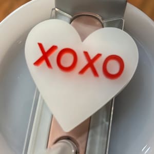 Valentine's Day Heart Stanley Topper, Everyday Tumbler Tag, Heart ...
