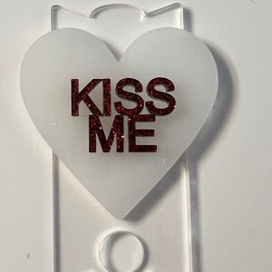 Valentine's Day Heart Stanley Topper, Everyday Tumbler Tag, Heart ...