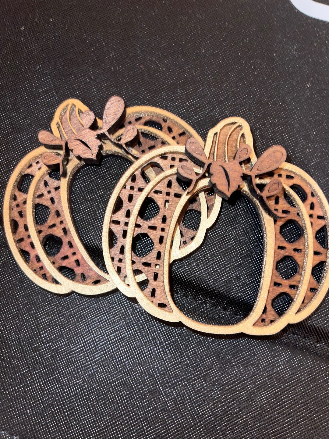 Pumpkin Napkin Rings, Thanksgiving Table, Napkin Ring, Fall Table ...