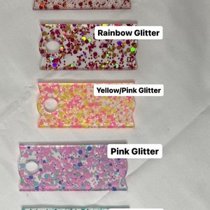 Glitter Name Topper, Custom Tumbler Name Tag, 30oz, 40 Oz, Personalized ...