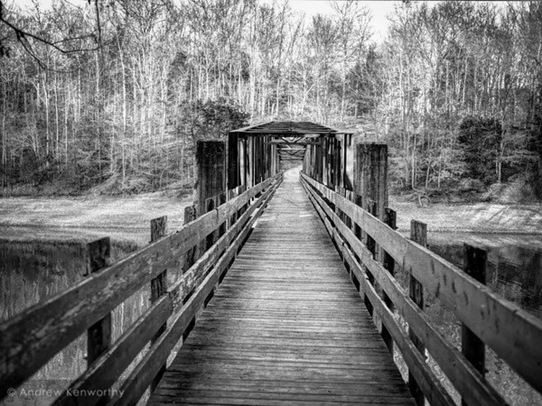 Foot Bridge at Tims Ford Lake, Winchester TN - Etsy