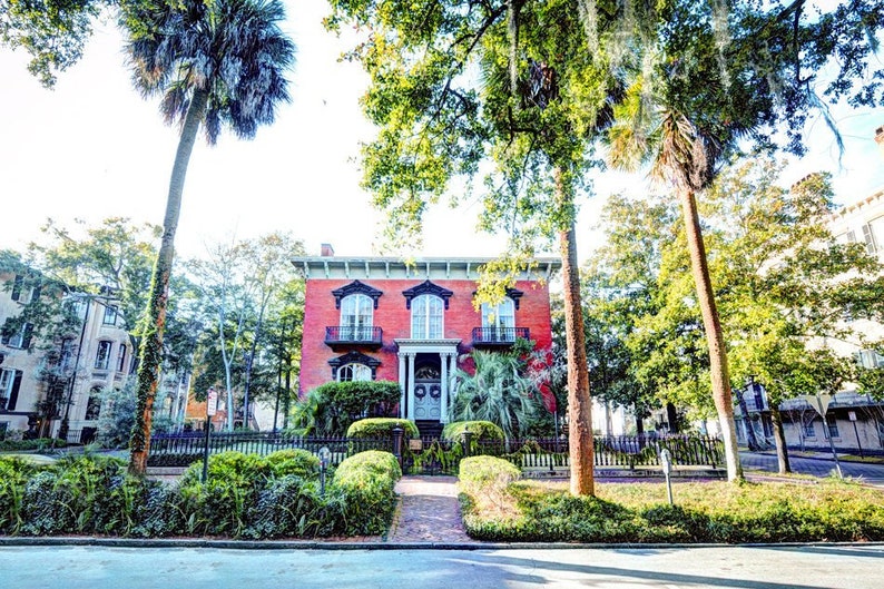 The Mercer House, Savannah GA - Etsy