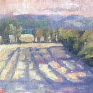 Summer Rye Grass Fields Reproduction, Giclee, Art, Colorful Print, Art ...