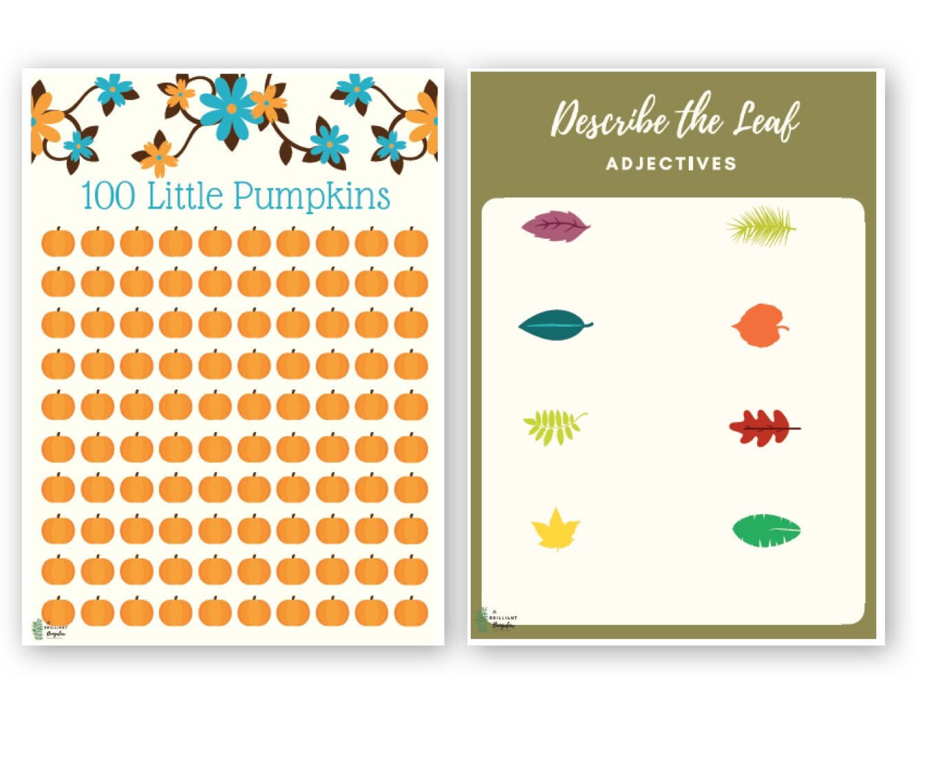 Fall Themed Unit Study Homeschool Lesson Plan Printable | Etsy