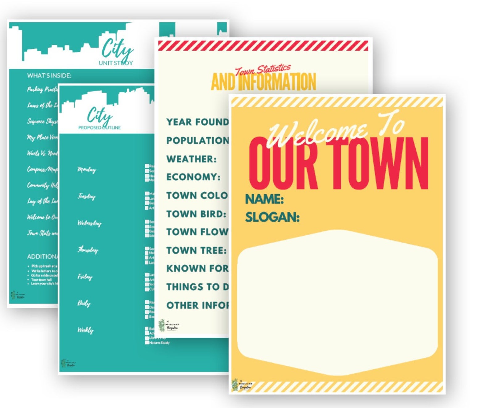City Unit Study | Community Unit | Printable Homeschool Lesson Plan ...