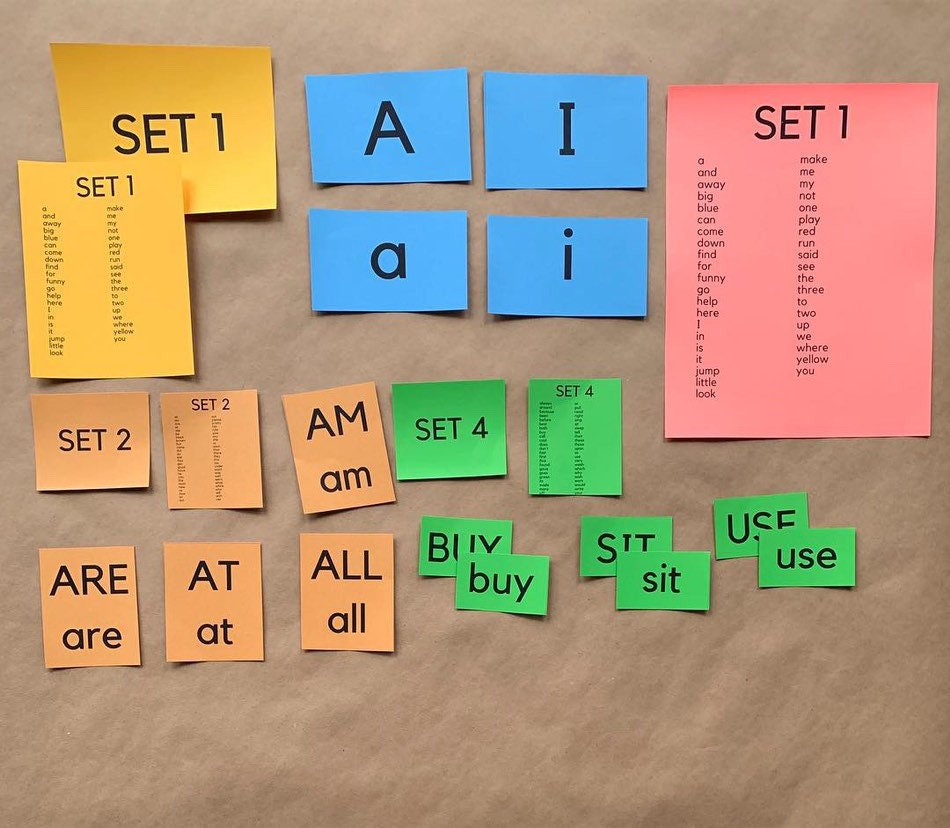 Sight Word Cards High Frequency Words Uppercase and Lowercase Sight ...