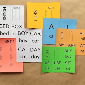Sight Word Cards | High Frequency Words | Uppercase and Lowercase Sight ...