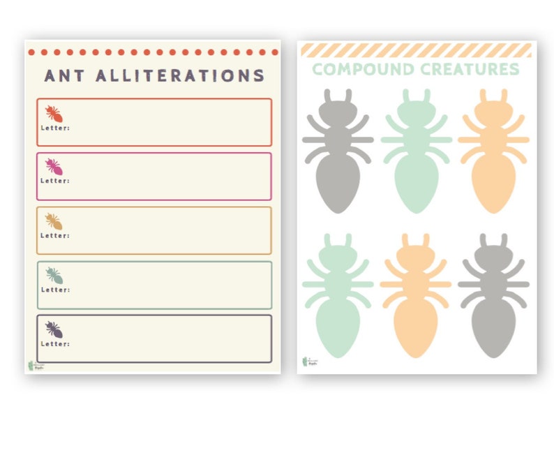 Bugs Unit Study Insect Unit Printable Homeschool Lesson Plans ...