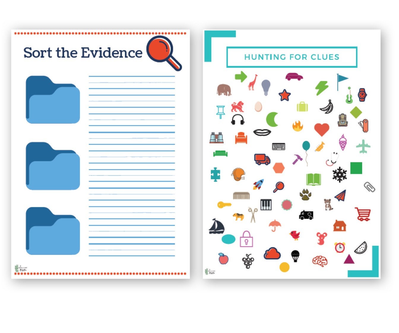 Detective Themed Unit Study Homeschool Lesson Plan Printable Homeschool ...