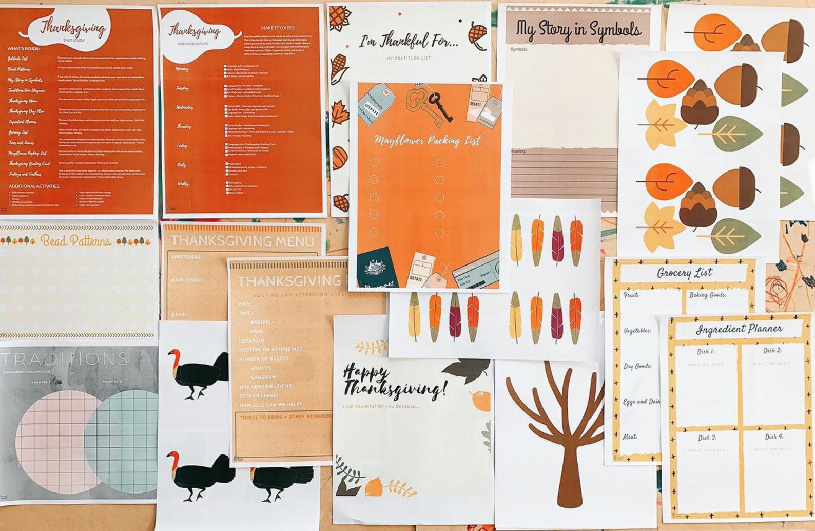 Fall Educational Bundle Autumn Unit, Rhythms Unit, Halloween Unit ...