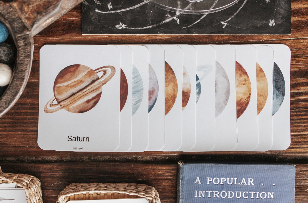 Solar System Cards - Etsy