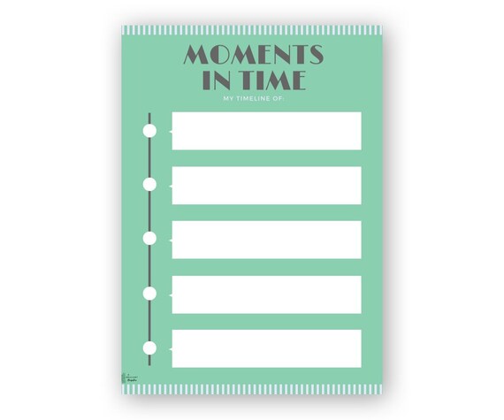 Timeline Homeschool History Lesson Plan Preschool | Etsy