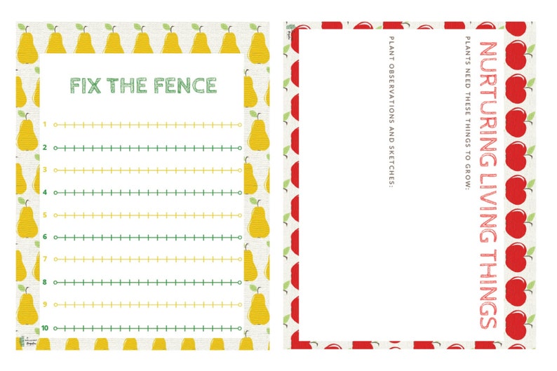 Farm Themed Educational Unit Printable Lesson Plans Homeschool ...