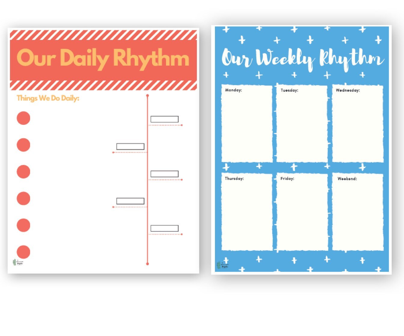 Rhythms Themed Unit Study | Weeklong Homeschool Lesson Plan | Printable ...