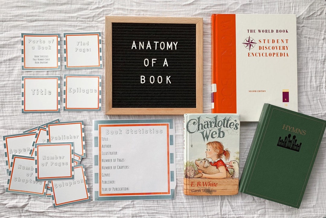 Parts of a Book Game & Flash Cards | Reading Basics | Book Information ...