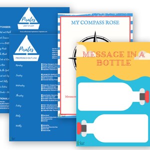 Pirates Themed Educational Unit | Printable Homeschool Lesson Plans ...