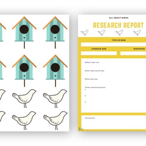 Birds Unit Study | Bird Unit | Printable Homeschool Lesson Plans ...
