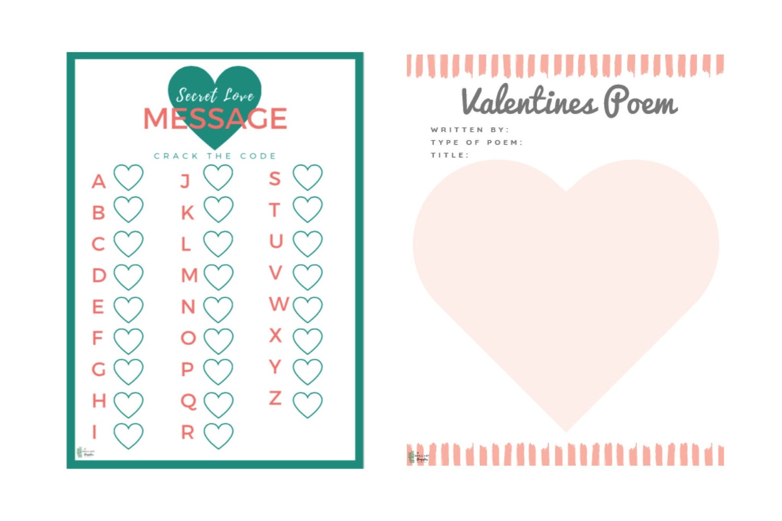 Valentine's Day Unit | Printable Valentine's Activity Bundle | Love Day ...