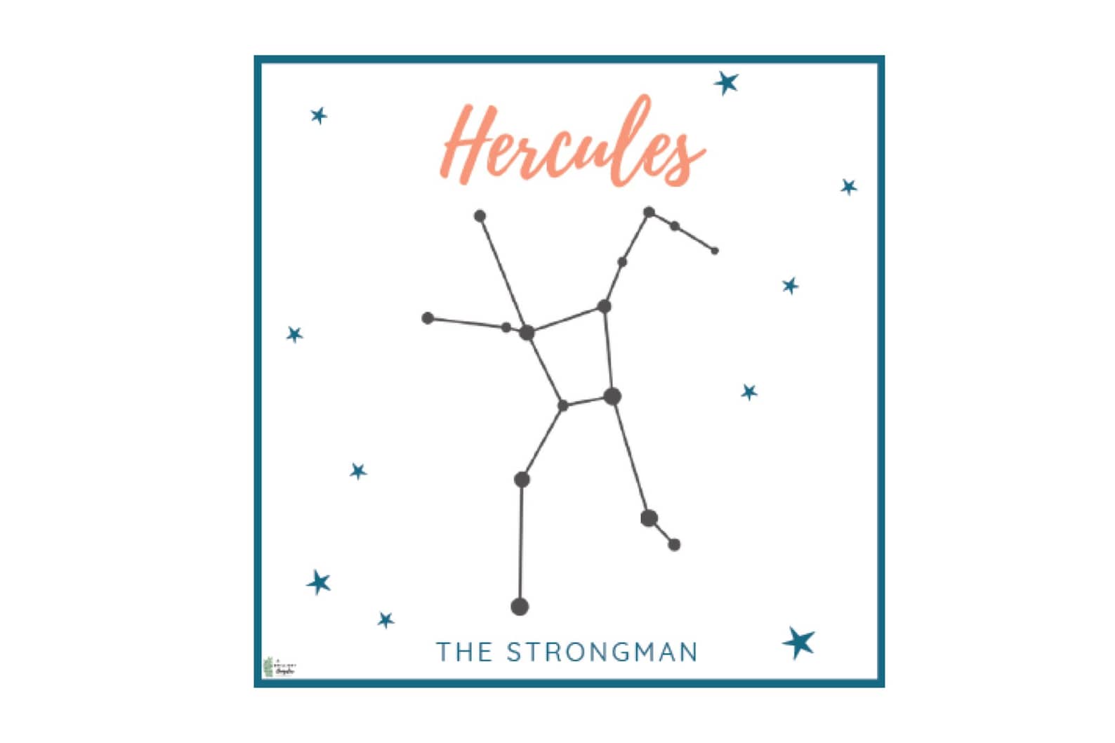 Constellation Cards Set of 26 Printable Constellation Cards | Etsy