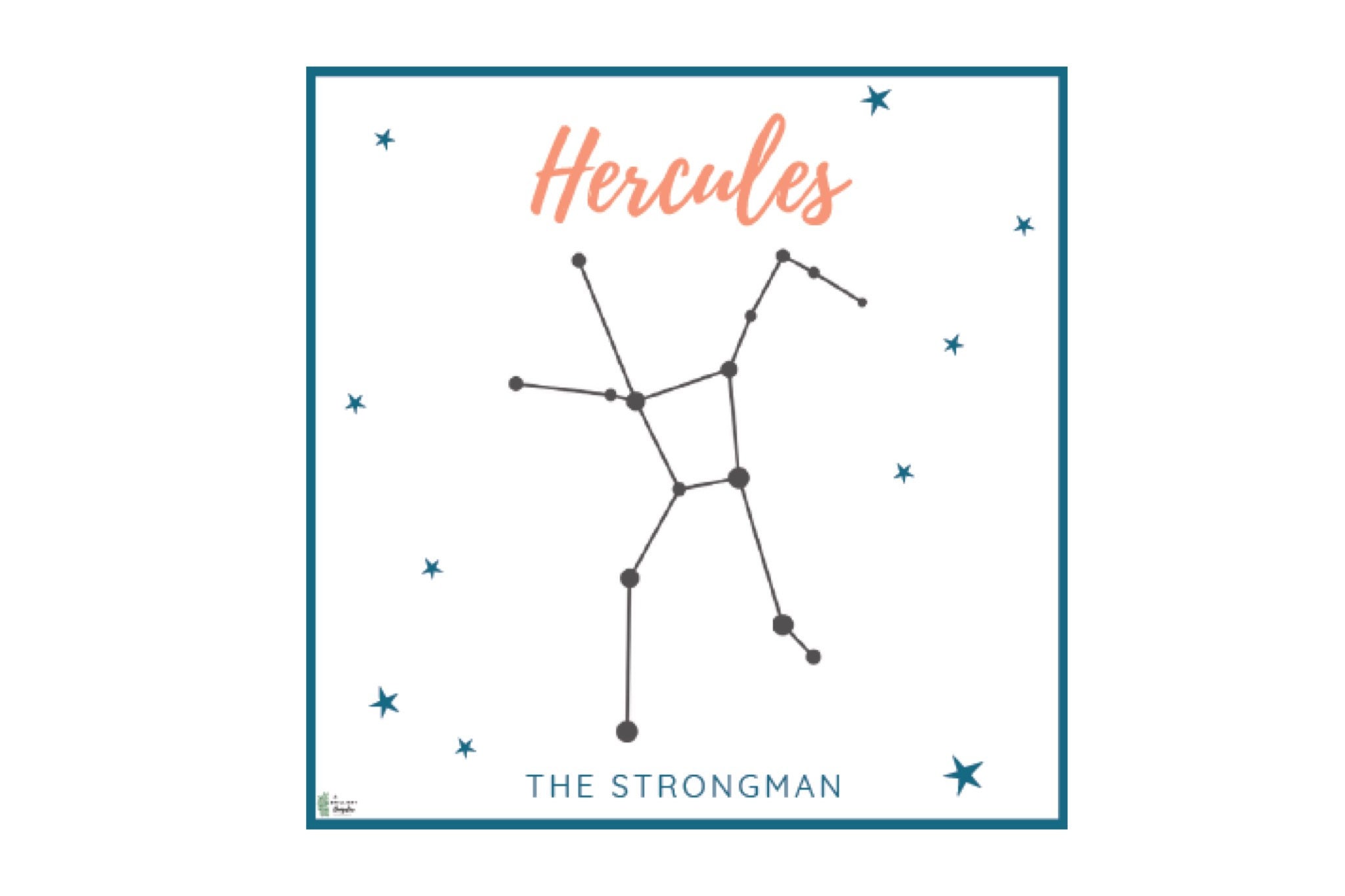 Constellation Cards Set of 26 Printable Constellation Cards | Etsy