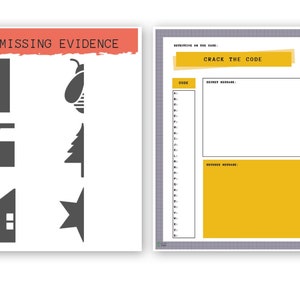 Detective Themed Unit Study Homeschool Lesson Plan Printable Homeschool ...