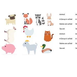 Farm Themed Educational Unit | Printable Lesson Plans | Homeschool ...