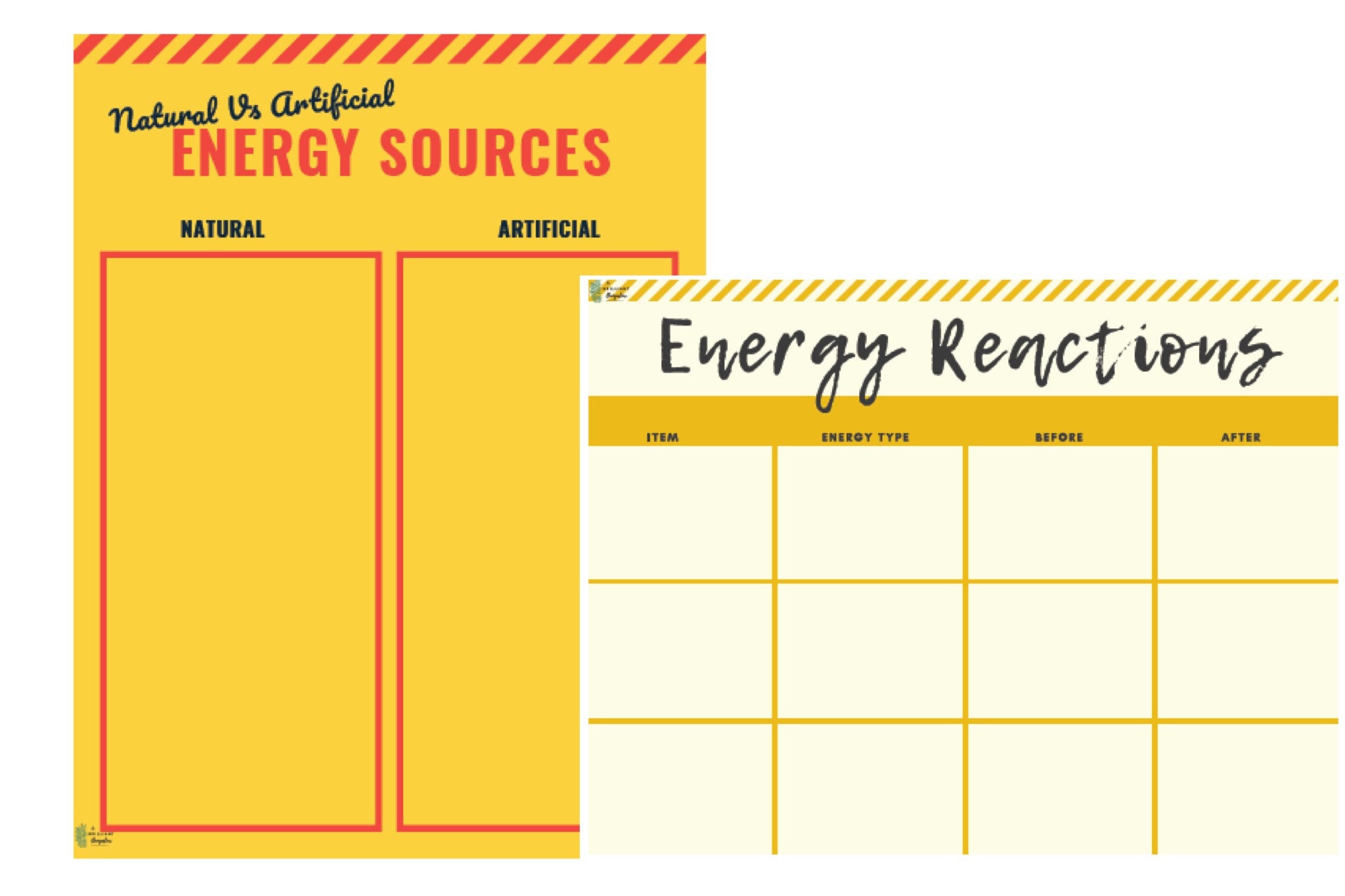 Energy Unit Study Light, Heat, and Sound Activities Printable Physics ...